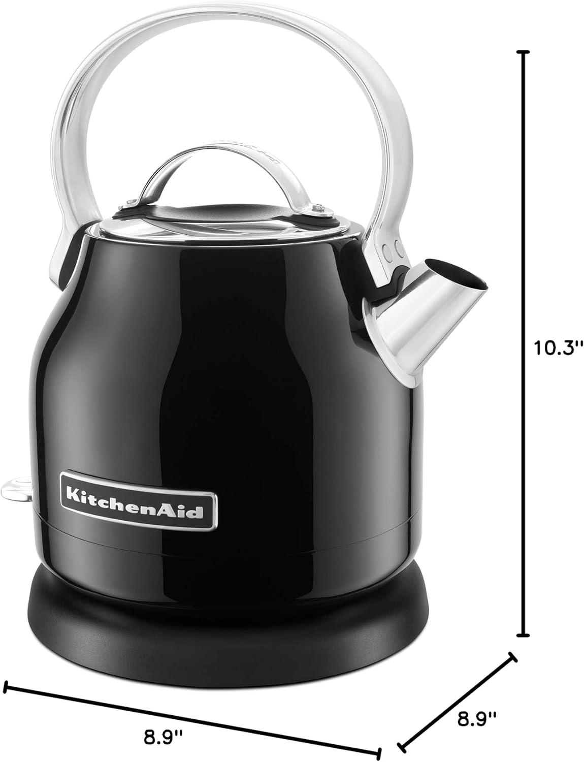 KitchenAid 1.25L Electric Kettle KEK1222, Black Matte(Black Matte ...