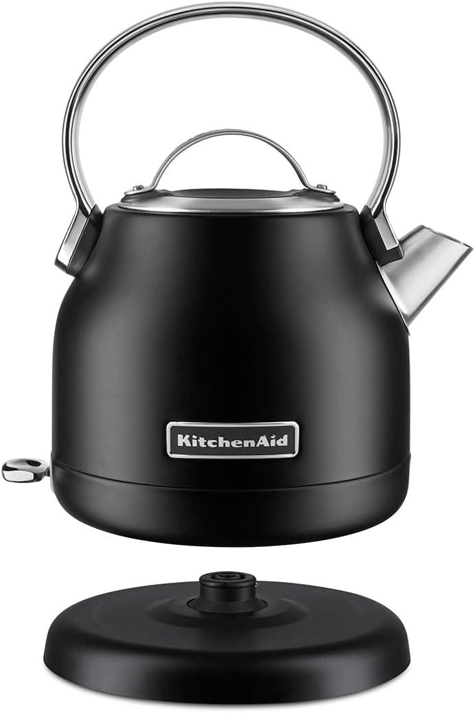 KitchenAid 1.25L Electric Kettle KEK1222, Black Matte(Black Matte ...