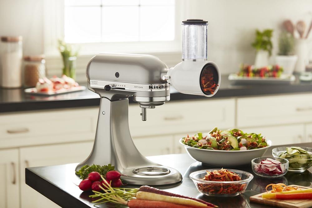 KitchenAid Stand Mixer Attachment, KSMVSA Fresh Prep Slicer/Shredder ...