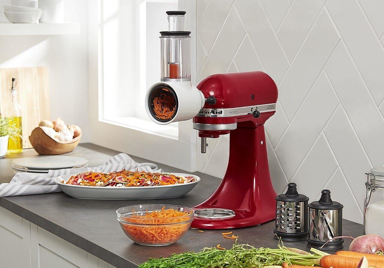 KitchenAid Stand Mixer Attachment, KSMVSA Fresh Prep Slicer/Shredder ...