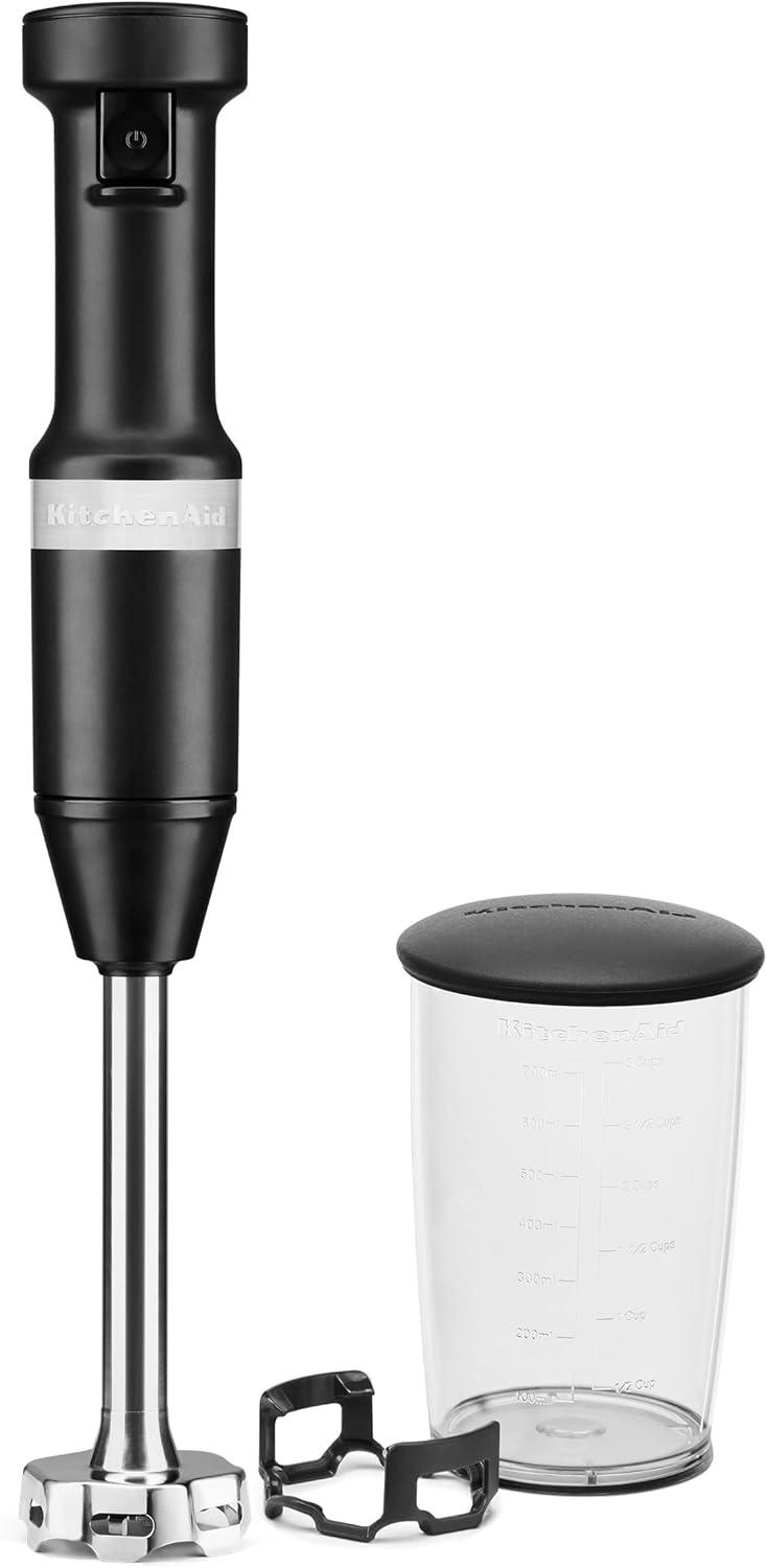 KitchenAid Variable Speed Corded Hand Blender KHBV53, Matte Black(5 ...