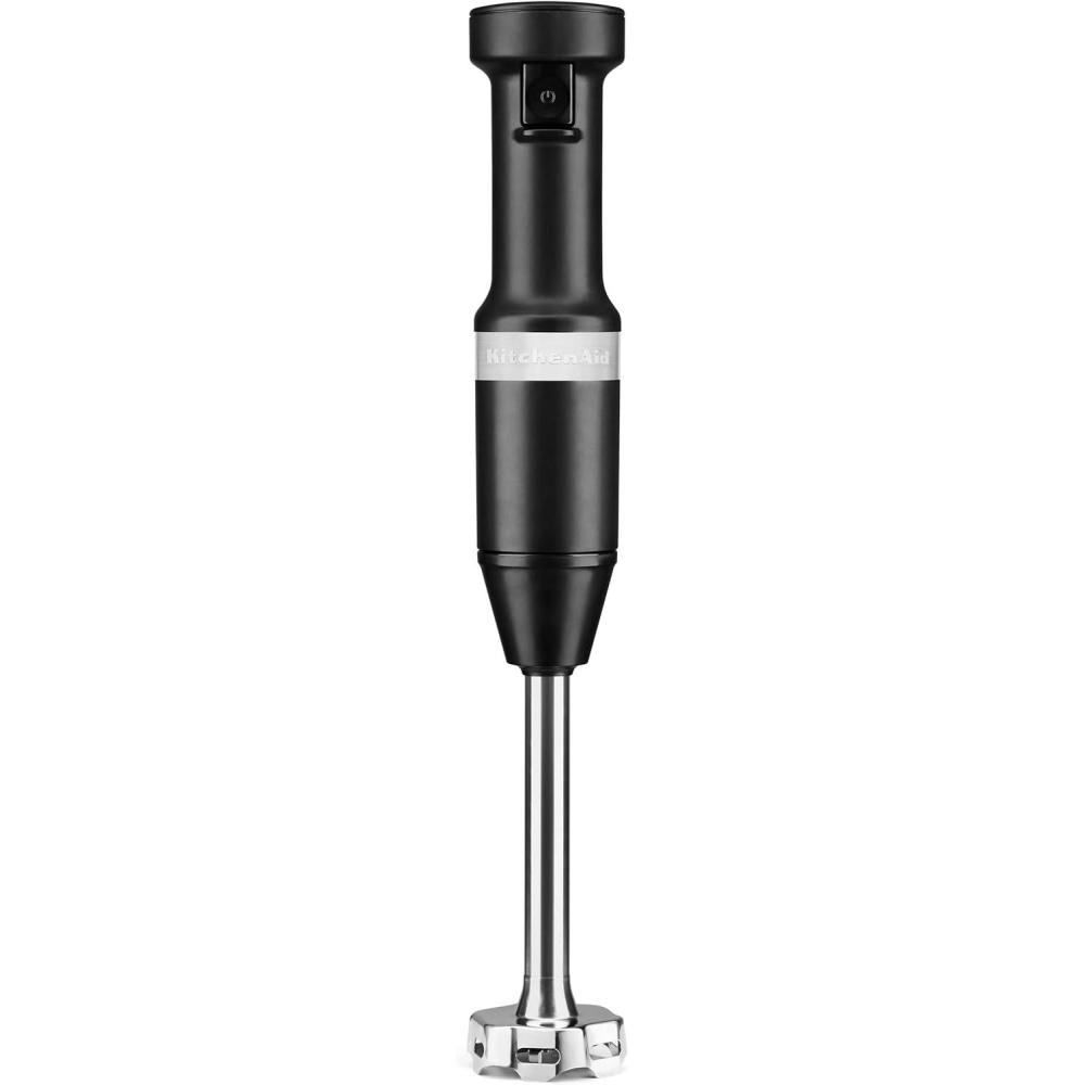 KitchenAid Variable Speed Corded Hand Blender KHBV53, Matte Black(5 ...